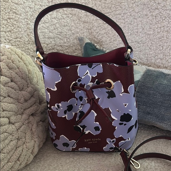 kate spade | Bags | Kate Spade Eva Wildflower Bouquet Mini Bucket With ...